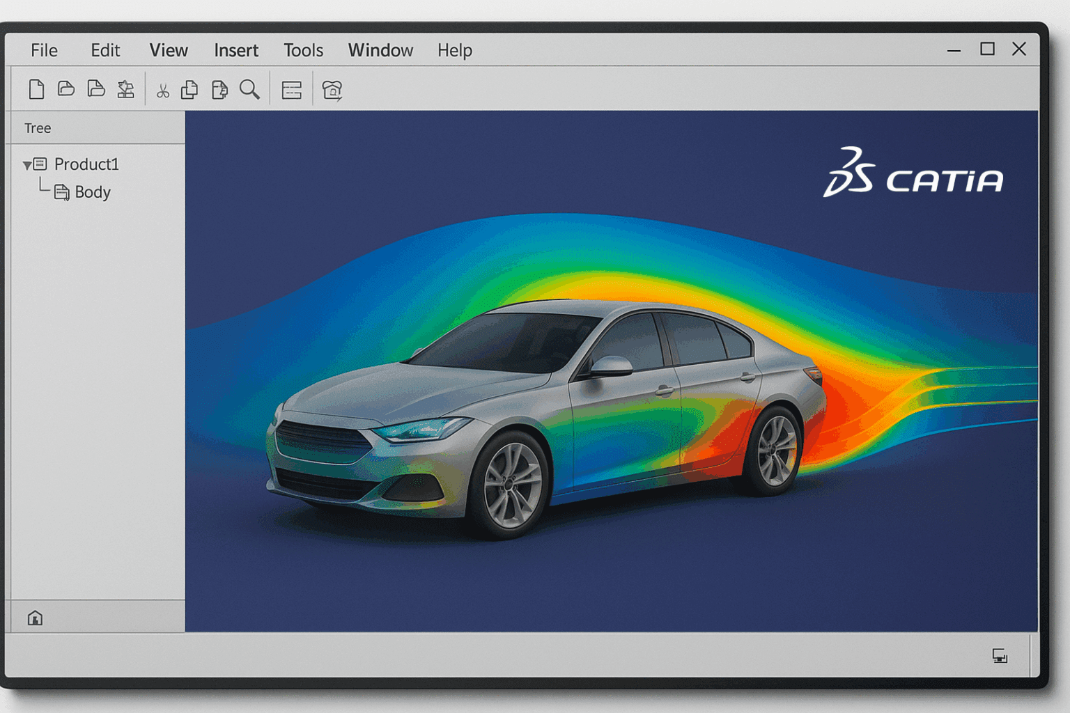 CATIA for Aerodynamics: Surface Design That Powers Vehicle