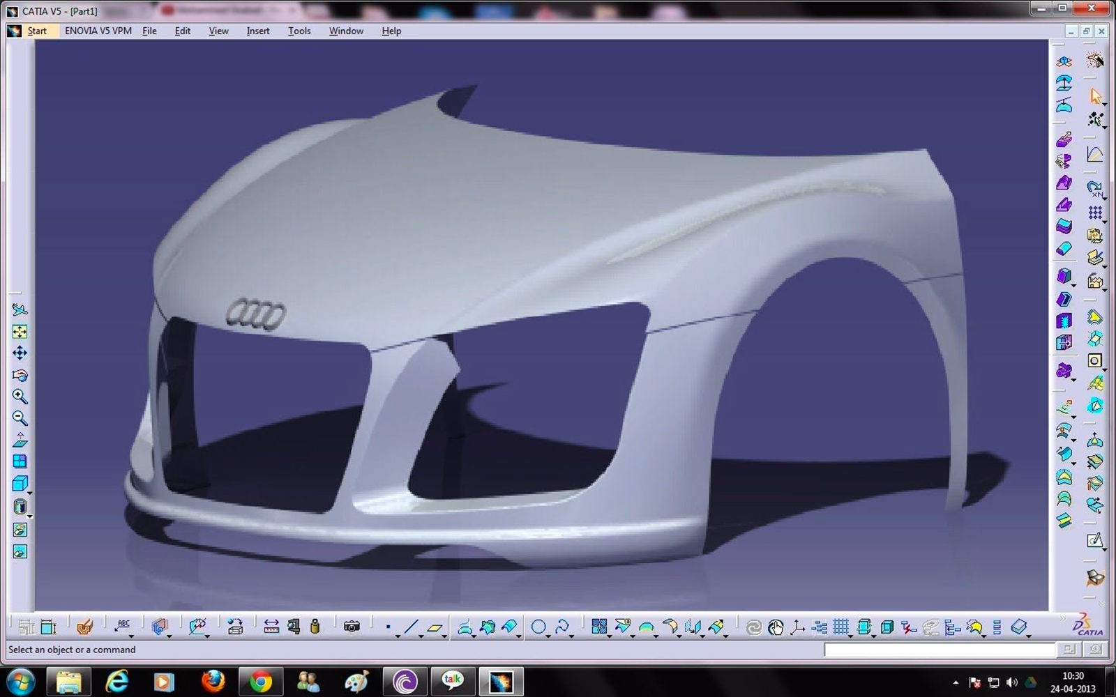 Create Solid Features from Surfaces in CATIA V5