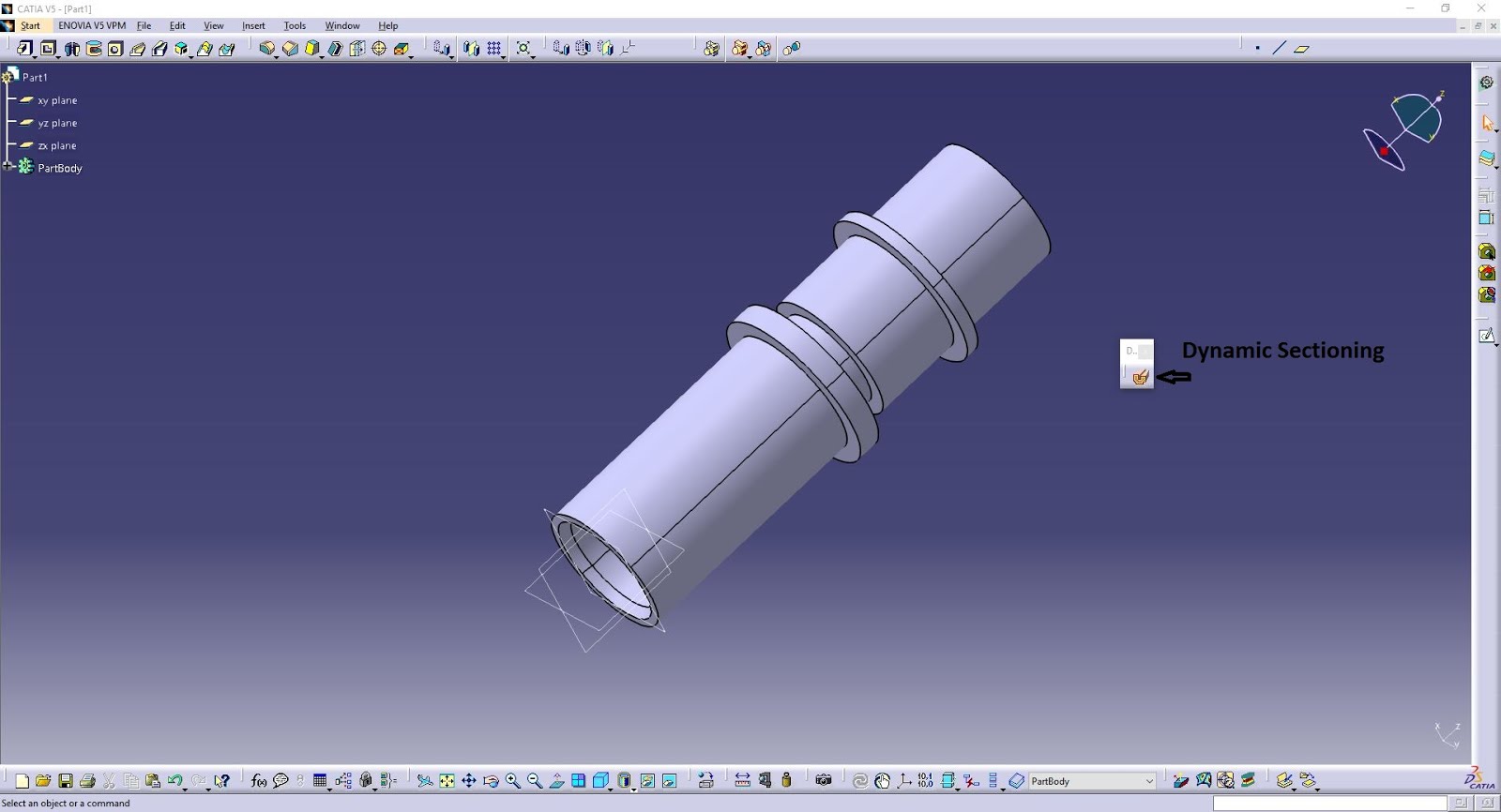 Create Solid Features from Surfaces in CATIA V5